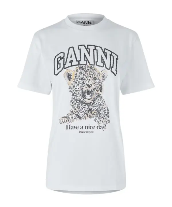 GANNI Graphic T-shirt