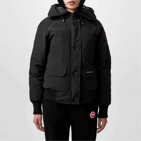 Canada Goose Logo Patch Down Jacket