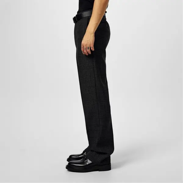 Prada Check Trousers