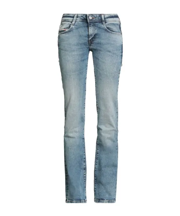 DIESEL® Mid-rise Straight Leg Jeans
