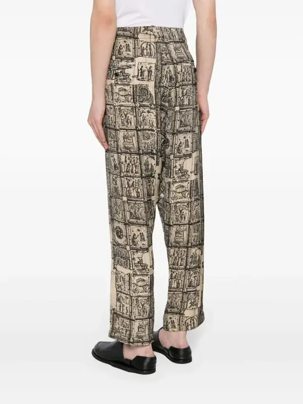UMA WANG Waist Strap Casual Pants
