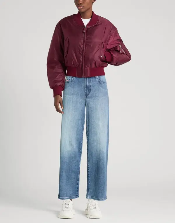 DIESEL® Plain Colour Straight-leg Jeans