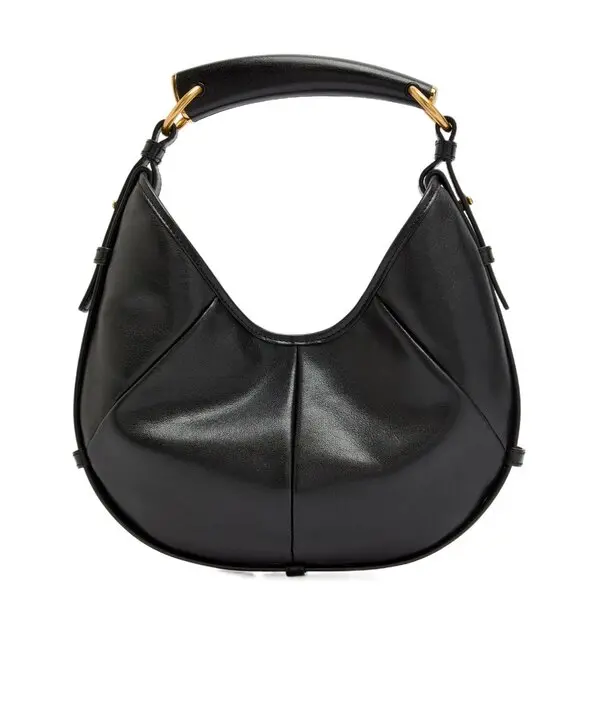 Saint Laurent Snap Button Handbag - Black