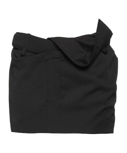 Jacquemus Asymmetrical Pencil Skirt