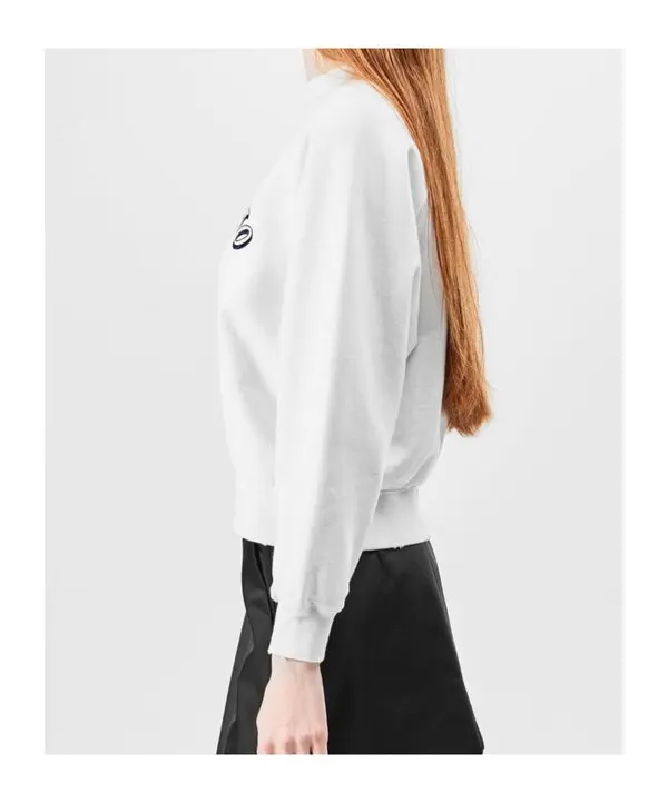 Prada Crewneck Sweatshirt With Logo Detail