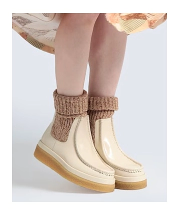 Chloé Knitted Chelsea Boots