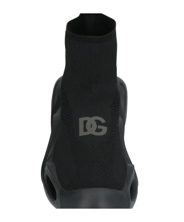 Dolce & Gabbana Sock Boots - Black