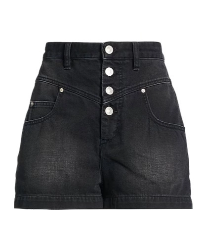 Isabel Marant Étoile Logo Denim Shorts