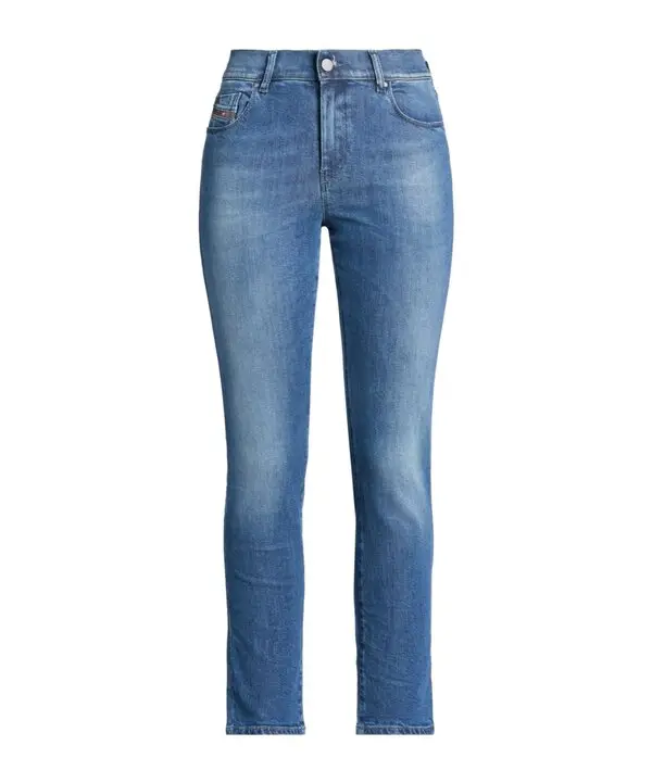 DIESEL® Straight-leg Faded Denim Jeans