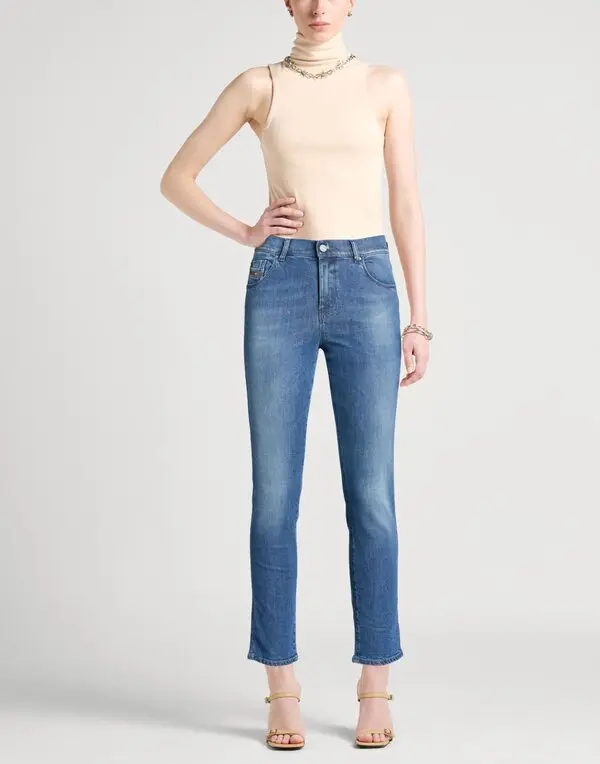 DIESEL® Straight-leg Faded Denim Jeans