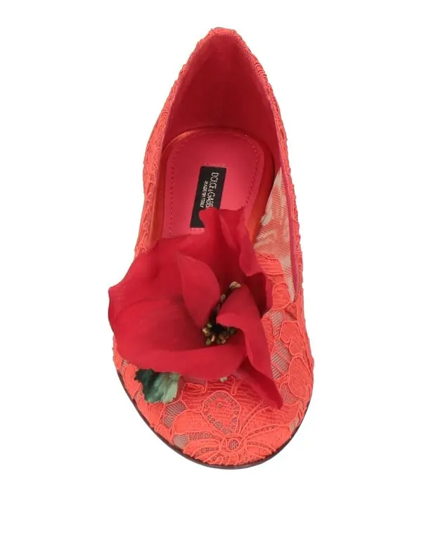 Dolce & Gabbana Round Toe Slippers