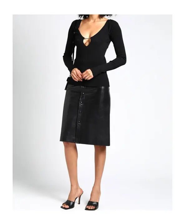 Jacquemus Plain Colour Knitted Lightweight Knit