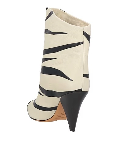 Isabel Marant Étoile Striped Pointed Toe Ankle Boots