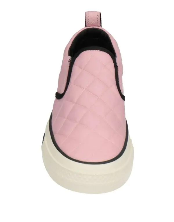 Dolce & Gabbana Quilted Round Toe Slip-on Sneakers