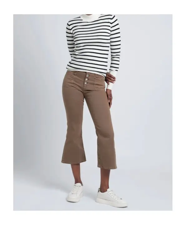 MAXCO. Belted Flare Jeans