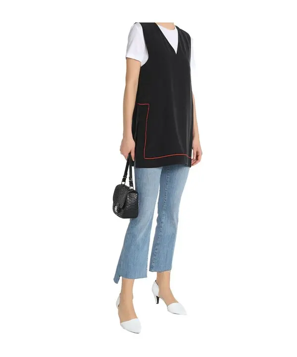 GANNI V-neck Top