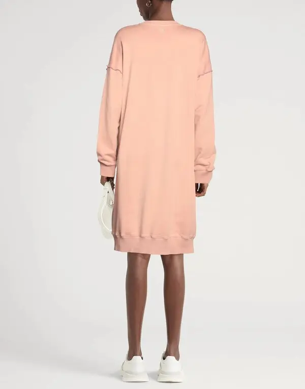 DIESEL® Solid Color Long Sleeve T-shirt Dress
