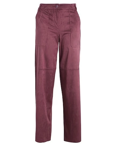 MAXCO. Solid Color Straight-leg Pants