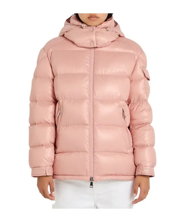 Moncler Padded Hooded Laqué Nylon Jacket