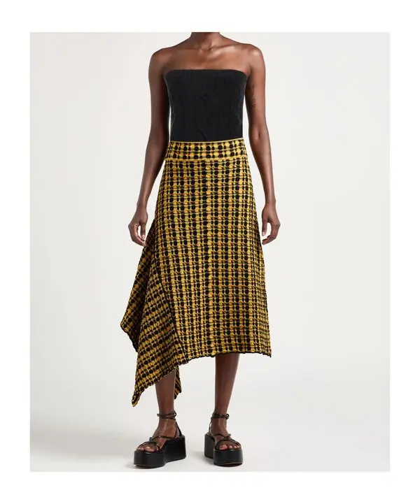 Sportmax Strapless Cable Knit Tube Top