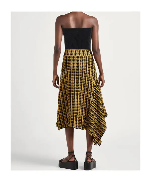Sportmax Strapless Cable Knit Tube Top