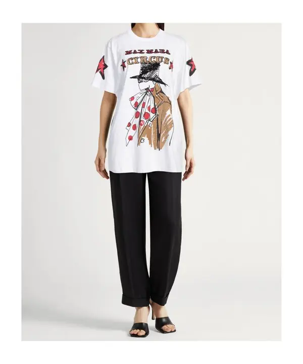 Max Mara Logo Crew Neck T-shirt