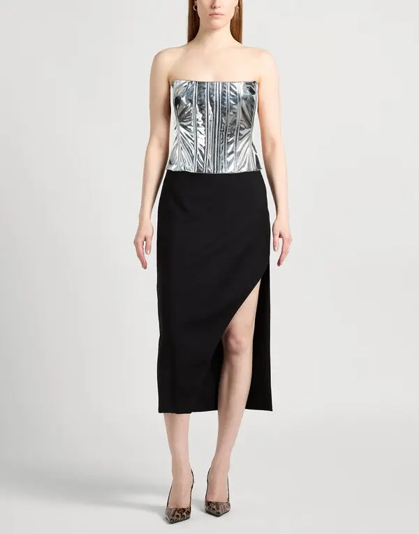 Dolce & Gabbana Metallic Strapless Corset