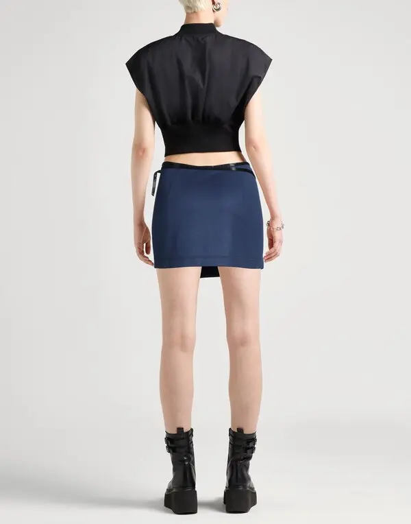 DIESEL® Two-tone Satin Wrap Skirt