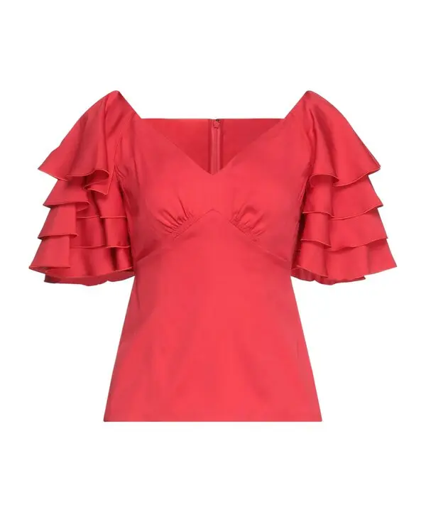 Dolce & Gabbana Ruched Short Sleeve Top
