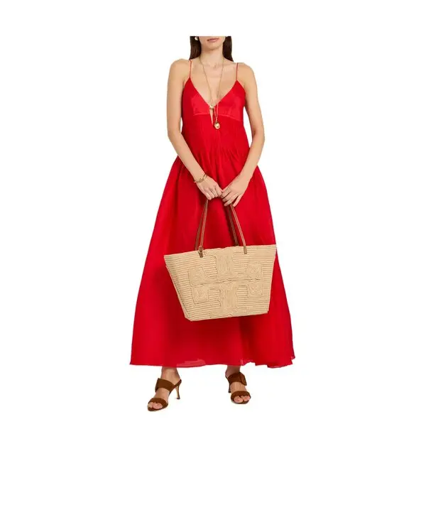 Tory Burch Hand-woven Tote Bag