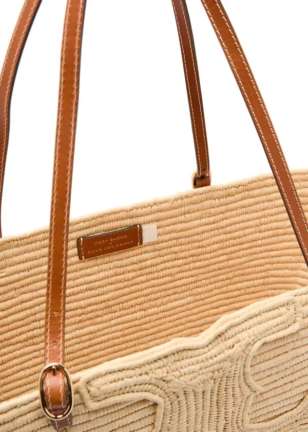 Tory Burch Hand-woven Tote Bag