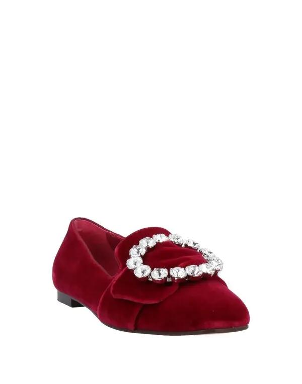 Dolce & Gabbana Embellished Velvet Loafers