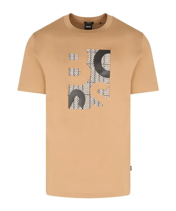 Hugo Boss Logo Printed Crewneck T-shirt