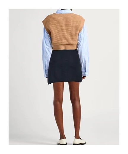 GANNI Knitted Mini Skirt