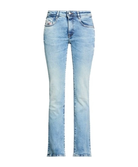 DIESEL® Light Wash Faded Denim Boot-cut Jeans