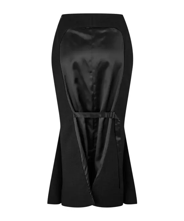 Prada Panelled Midi Skirt