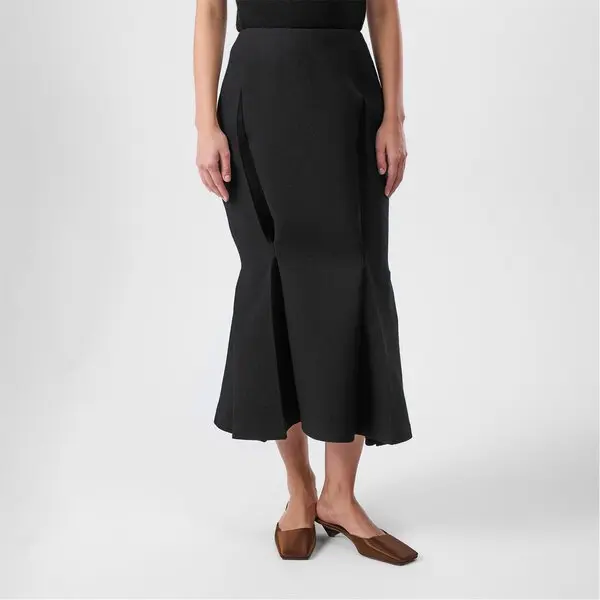Prada Panelled Midi Skirt