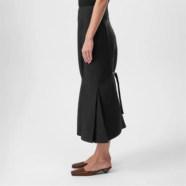 Prada Panelled Midi Skirt