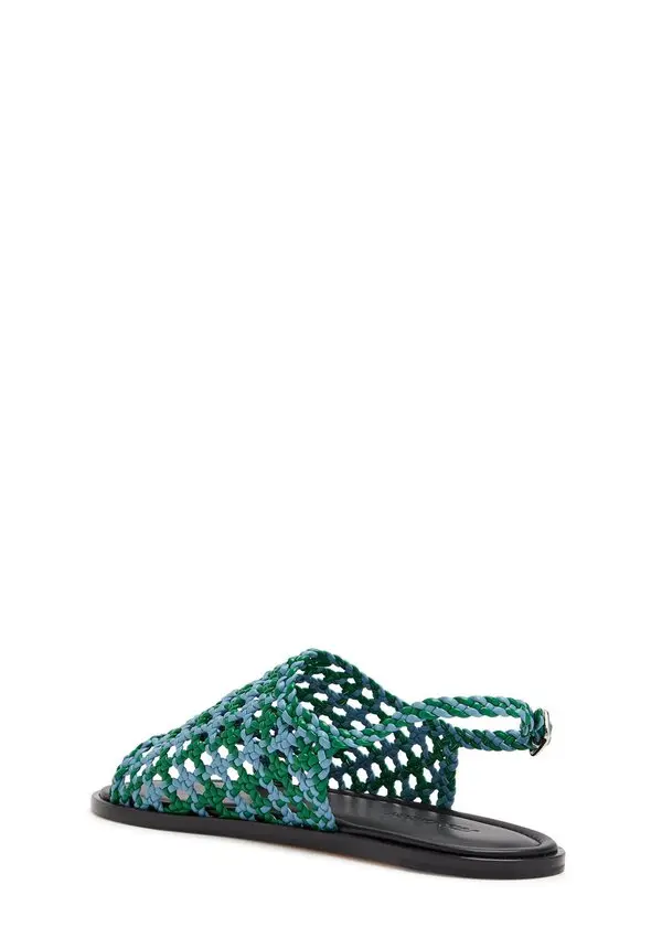 J.W.ANDERSON Net Woven Leather Sandals