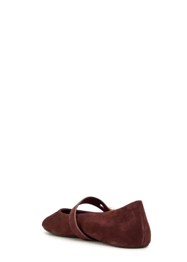 Tory Burch Romy Suede Mary Jane Flats
