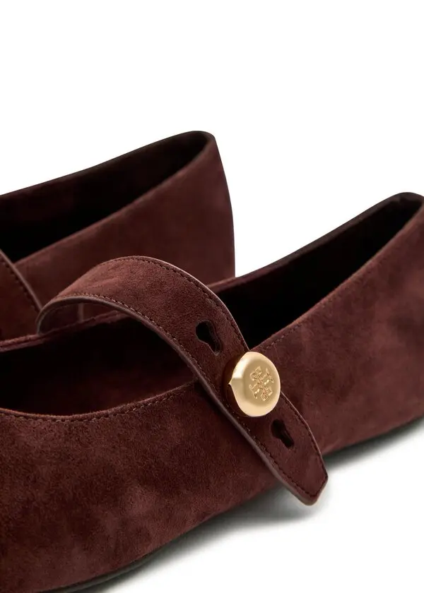 Tory Burch Romy Suede Mary Jane Flats
