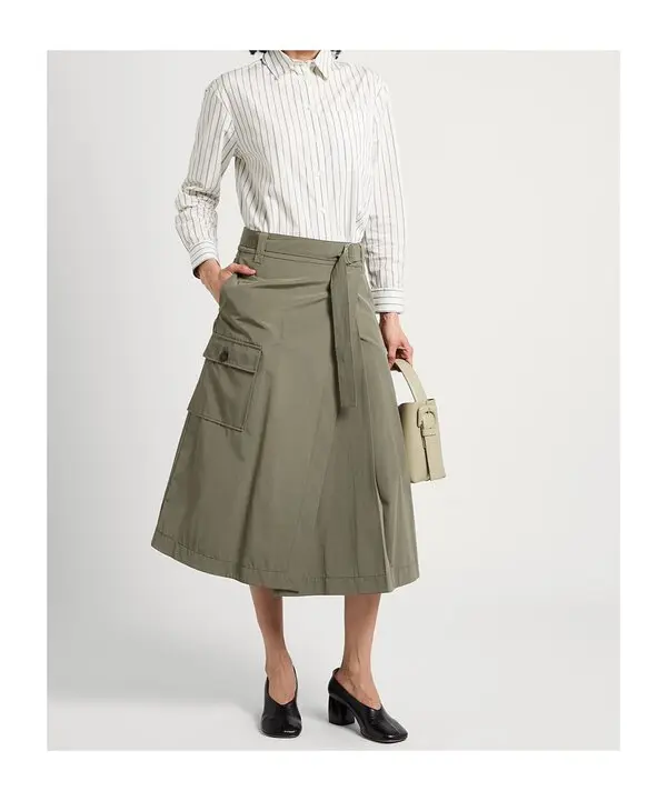 MAXCO. Max&co. Striped Long Sleeve Shirt With Classic Collar