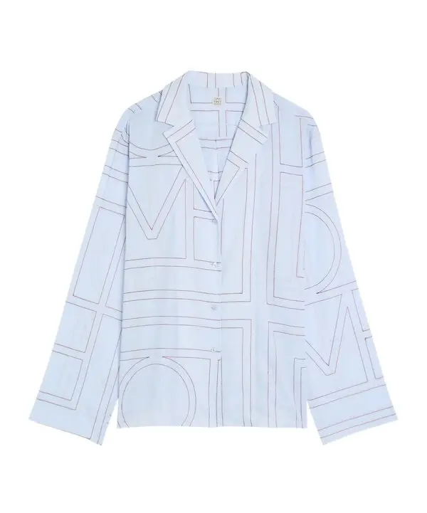 TOTEME Cotton-blend Pyjama Shirt