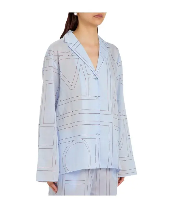 TOTEME Cotton-blend Pyjama Shirt