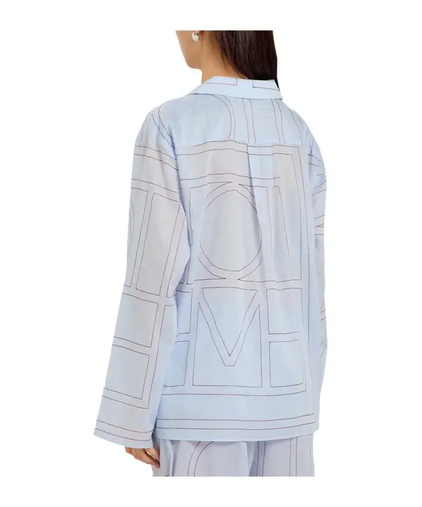 TOTEME Cotton-blend Pyjama Shirt