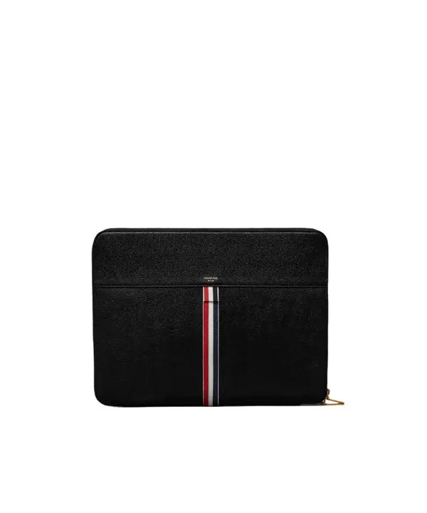 Thom Browne Leather Wallet - Black