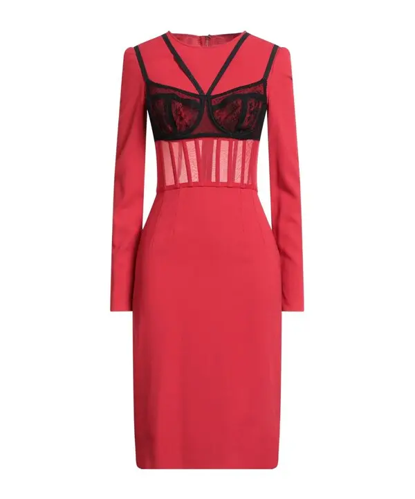 Dolce & Gabbana Two-tone Fitted Dress