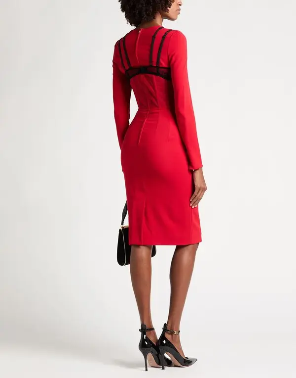 Dolce & Gabbana Two-tone Fitted Dress