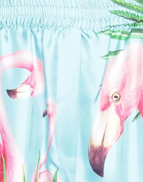 Dolce & Gabbana Printed Satin Shorts