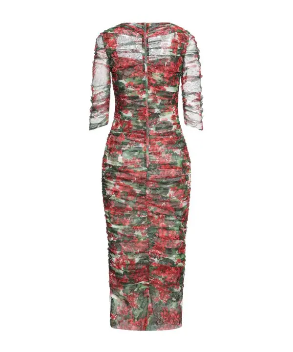 Dolce & Gabbana Floral Print Sheath Dress
